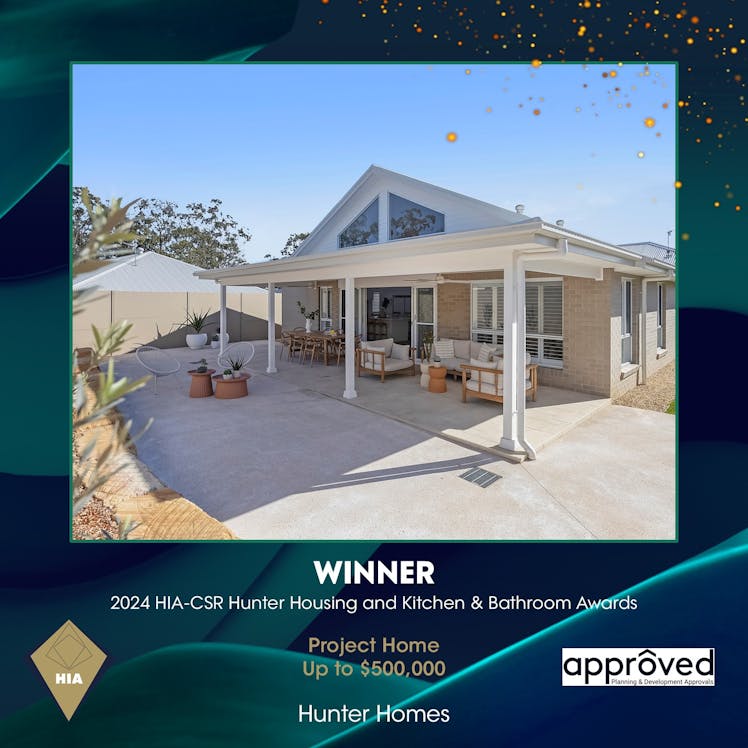 Award-Winning Hunter Homes Celebrates 5 Wins at 2024 HIA Awards!